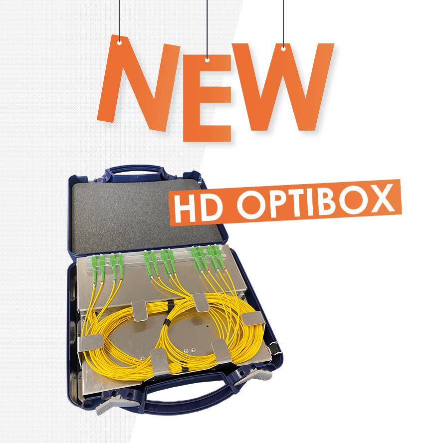 Make it easy to measure your optical links with the HD OPTIBOX, THD Factory